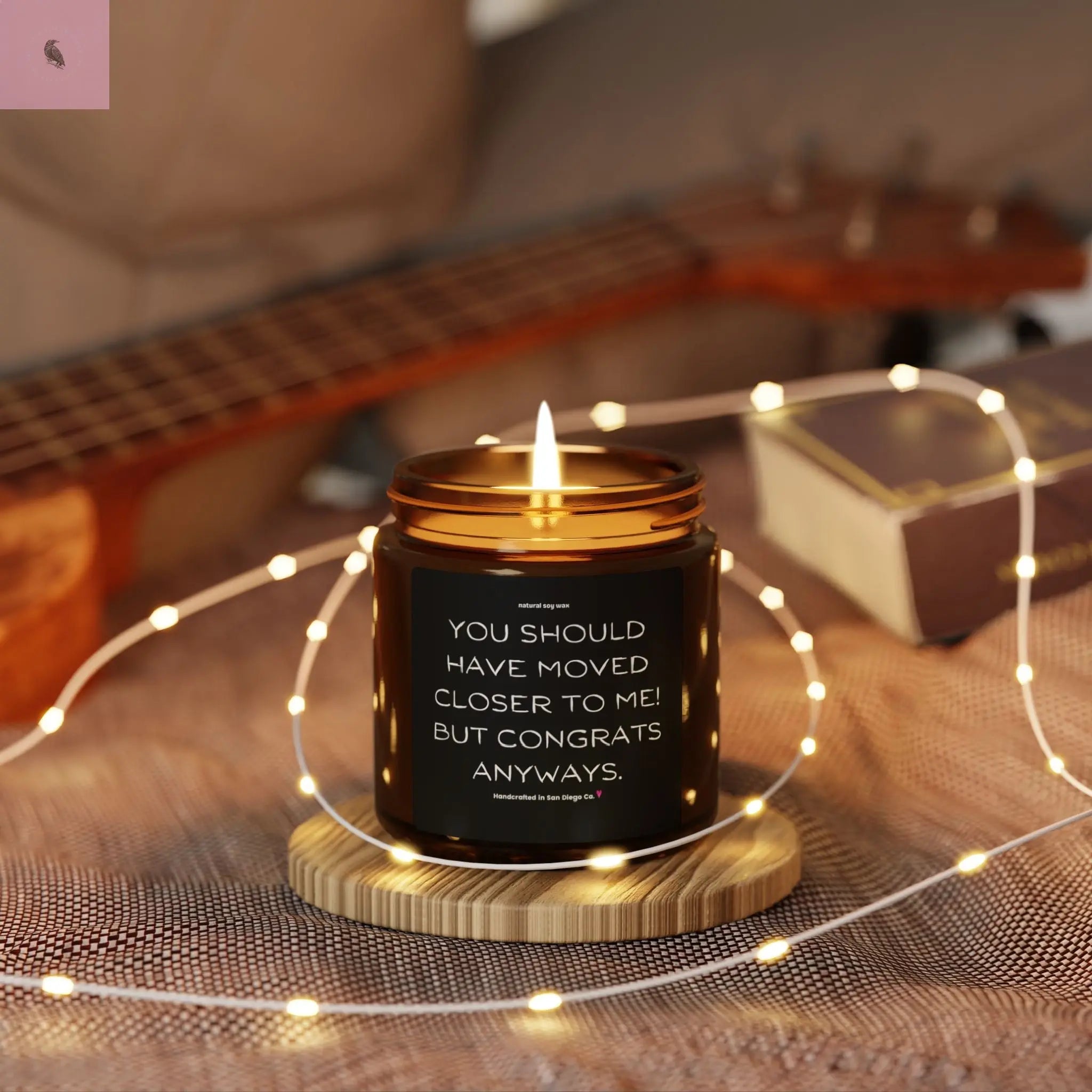 Candle Funny You Should Have Moved Closer Scented Soy - The flirty ...